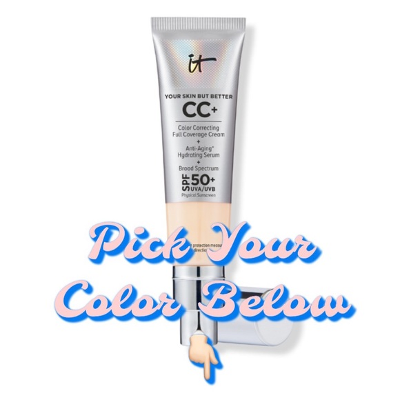 it cosmetics | Makeup | It Cosmetics Color Correcting Foundation | Poshmark